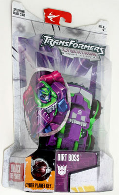 Deluxe Class Dirt Boss (d3h7) (Transformers, Cybertron, Decepticon ...