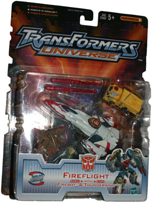 Deluxe Class Fireflight with Firebot & Thunderwing (Transformers ...