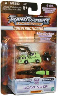 Series II Constructicons (Constructicon Devastator) Scavenger ...
