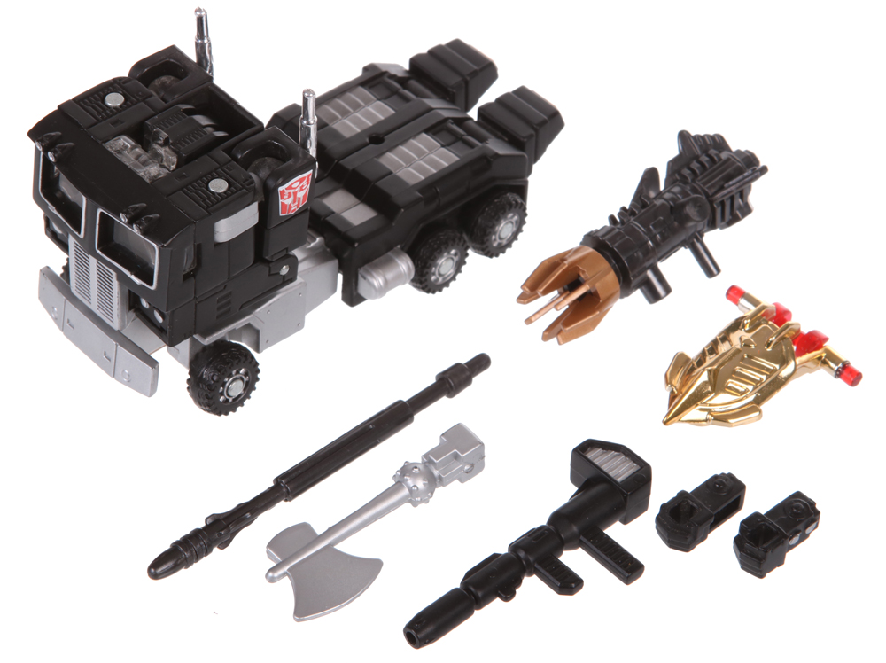Deluxe Class G1 Convoy Limited Black Version (Transformers, Robot ...