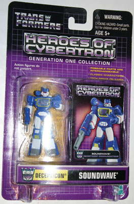 Wave 3 Soundwave (Transformers, Heroes of Cybertron, Decepticon ...