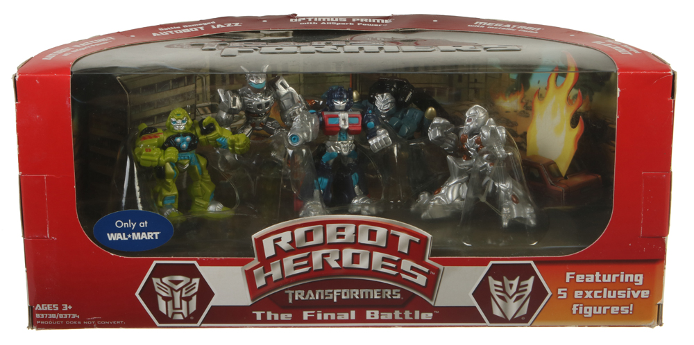 Gift Sets The Final Battle 5-pack (Transformers, Robot Heroes, Autobot ...