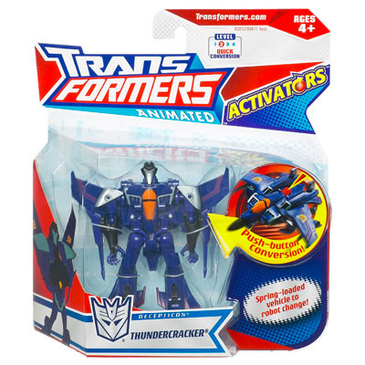 Activators Thundercracker (Transformers, Animated, Decepticon) | Transformerland.com - Collector ...