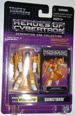 Convention Figures Sunstorm (Transformers, BotCon / OTFCC / Timelines ...