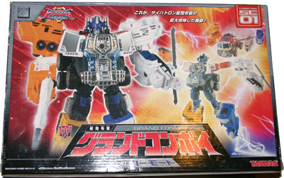Leader Class Grand Convoy (SC-01) (Transformers, Superlink, Cybertron ...