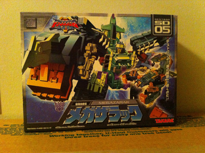 Command Class Megazarak (SD-05) (Transformers, Superlink, Destron ...