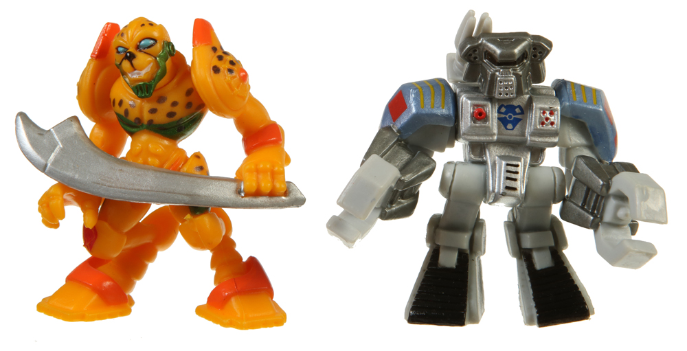 Universe Series Cheetor vs. Tankor (Transformers, Robot Heroes, Maximal ...