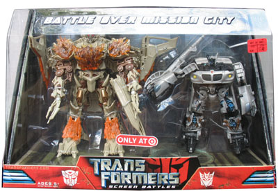 Gift Sets Battle Over Mission City (Transformers, Movie, VS ...