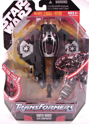 Basic Figures Darth Vader to Sith Starfighter (Transformers, Crossovers ...