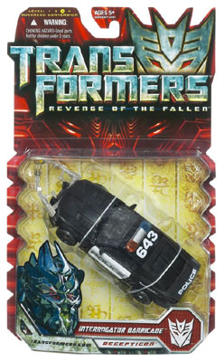 Deluxe Class Interrogator Barricade (Transformers, Movie - Revenge of ...