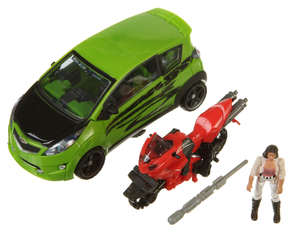 Human Alliance Autobot Skids with Arcee and Mikaela Banes (Transformers ...