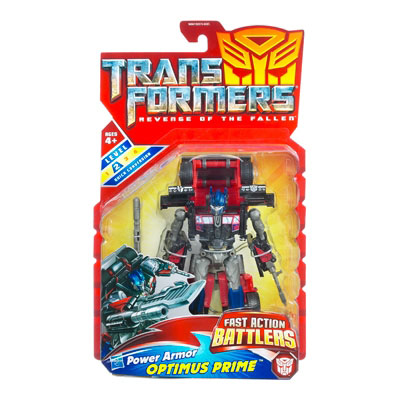 Fast Action Battlers Optimus Prime (Power Armor) (Transformers, Movie ...