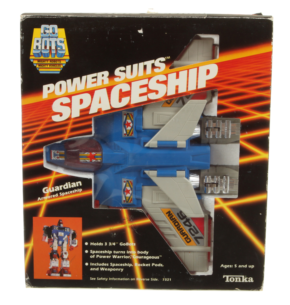 Powersuits Guardian Armored Spaceship (Courageous) (GoBots, Tonka ...