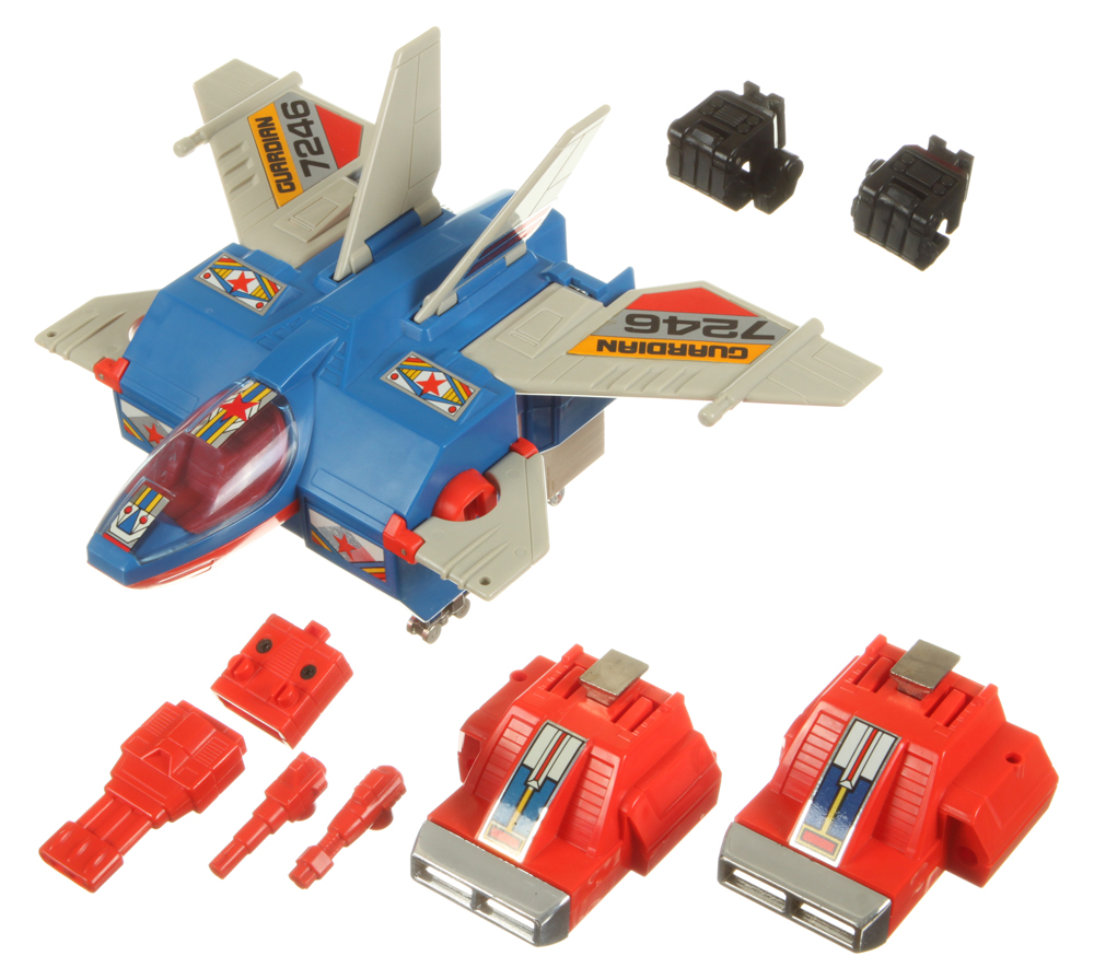 Powersuits Guardian Armored Spaceship (Courageous) (GoBots, Tonka ...