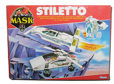 Series 4 (Split Seconds) Vehicles Stiletto (M.A.S.K., Original M.A.S.K ...