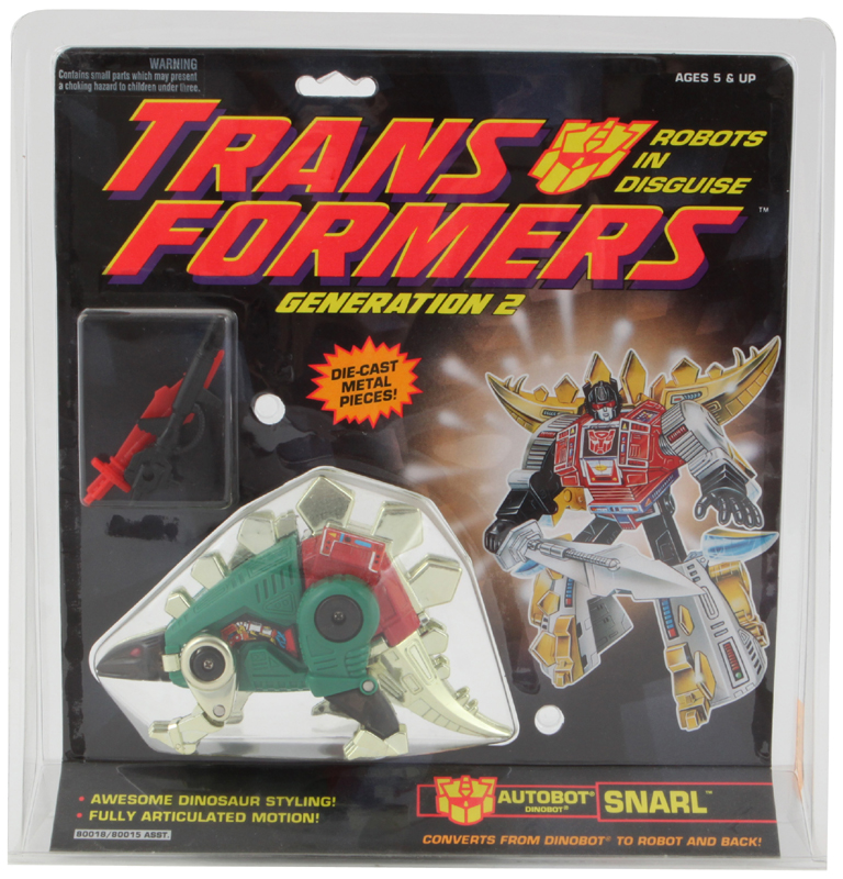 Dinobots Snarl (green) (Transformers, G2, Autobot) | Transformerland ...