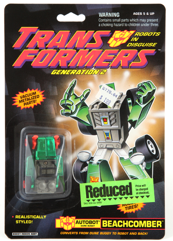 Mini Vehicles Beachcomber (Transformers, G2, Autobot) | Transformerland ...