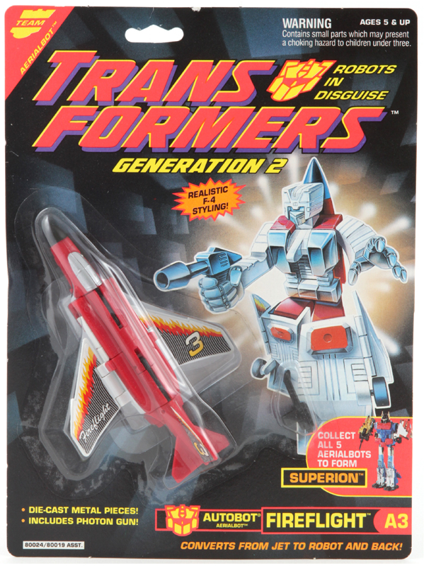 Aerialbots (Superion, G2) Fireflight (A3) (Transformers, G2, Autobot ...