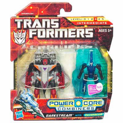 Commander 2-packs Darkstream with Razorbeam (Transformers, Power Core ...