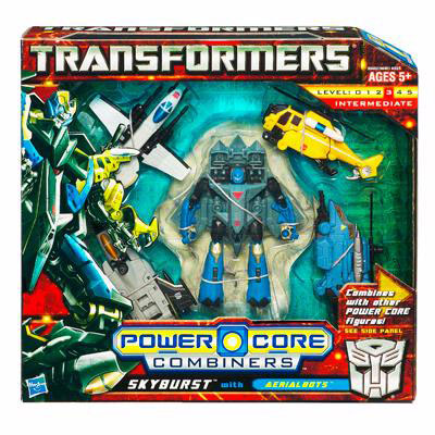 Combiner 5-packs Skyburst with Aerialbots (Transformers, Power Core ...