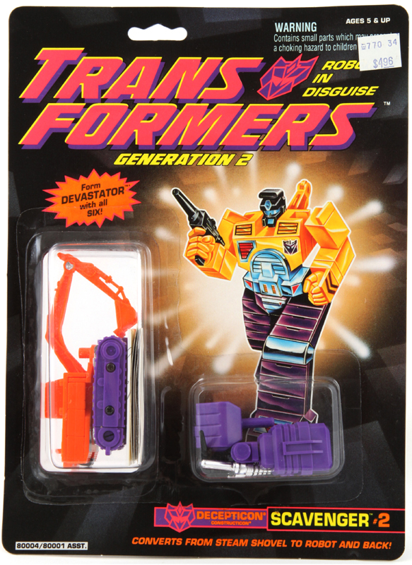Constructicons (Devastator, G2, orange) Scavenger (orange) (&2 ...