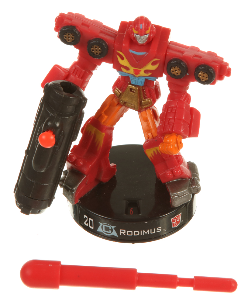 Booster Pack Figures Rodimus (TF-05) (Transformers, Attacktix, Autobot ...