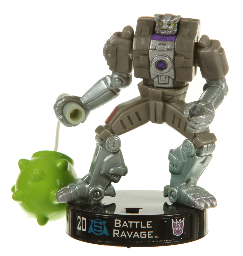 Booster Pack Figures Battle Ravage (TF-06) (Transformers, Attacktix ...
