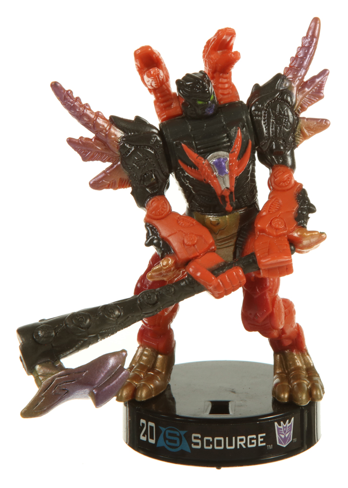 Booster Pack Figures Scourge (TF-07) (Transformers, Attacktix ...