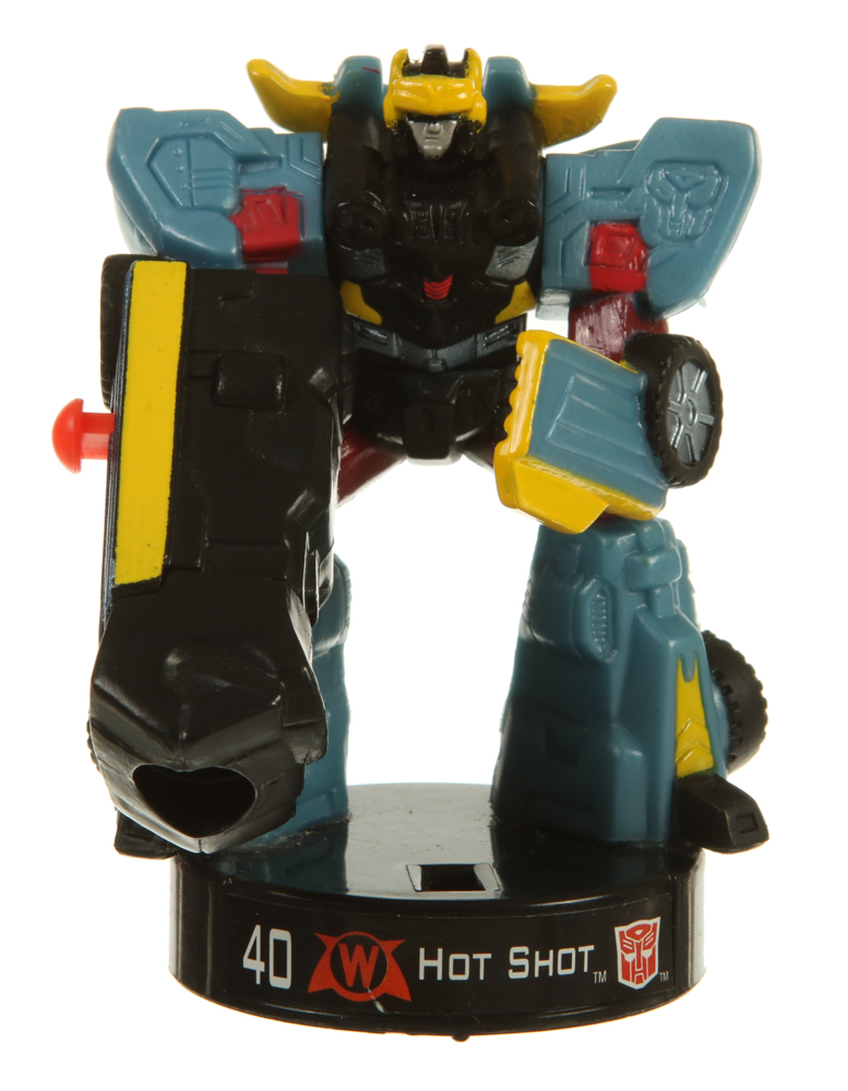 Booster Pack Figures Hot Shot (TF-09) (Transformers, Attacktix, Autobot ...