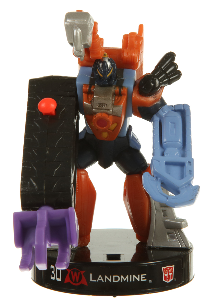 Booster Pack Figures Landmine (TF-12) (Transformers, Attacktix, Autobot ...
