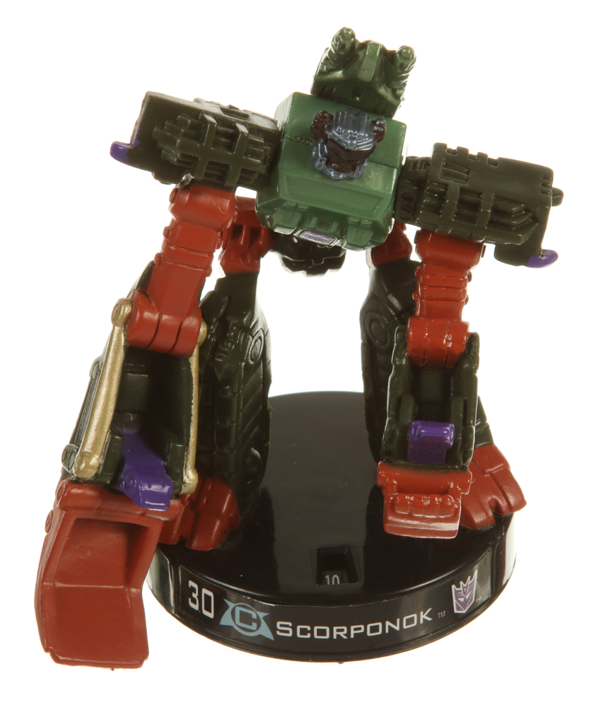 Booster Pack Figures Scorponok (TF-15) (Transformers, Attacktix ...