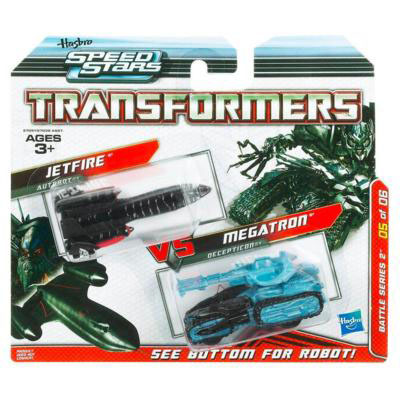 Battle Series 2 Jetfire vs. Megatron (Transformers, Speed Stars ...