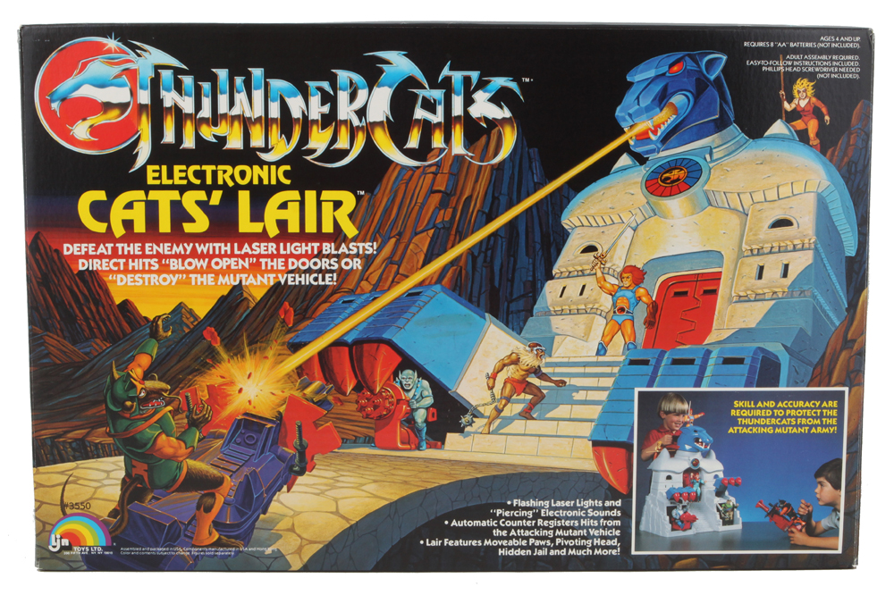 Playsets Cat's Lair (ThunderCats, Original LJN, Good) | Transformerland ...