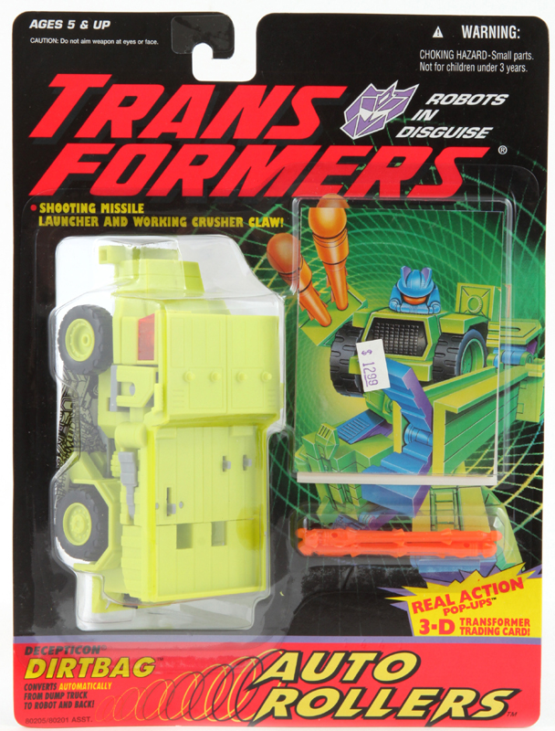 Autorollers Dirtbag (Transformers, G2, Decepticon) | Transformerland ...