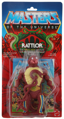 Basic Figures Rattlor (Masters of the Universe (MOTU), The Original ...