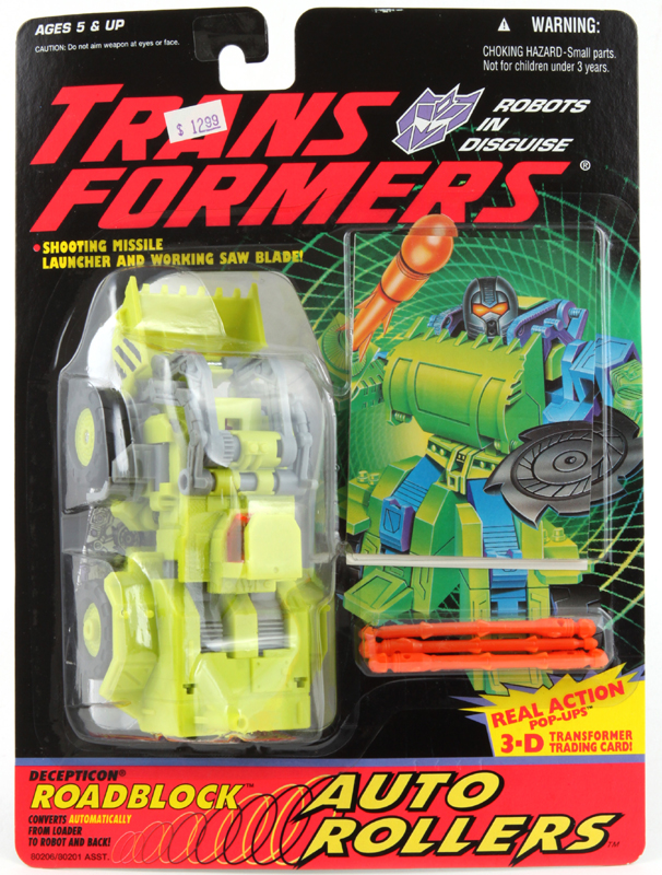 Autorollers Roadblock (Transformers, G2, Decepticon) | Transformerland ...