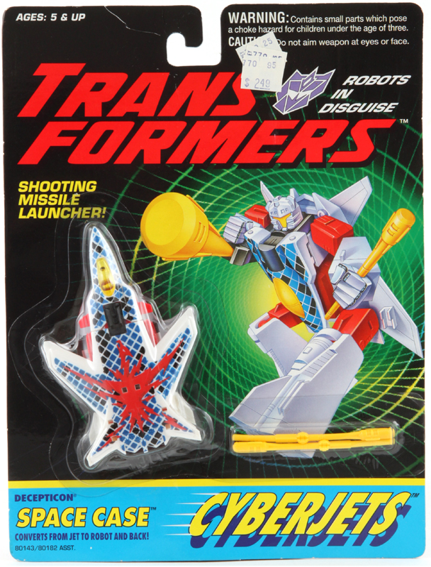 Cyberjets Space Case (Transformers, G2, Decepticon) | Transformerland ...