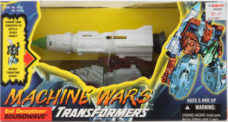 Transformers Botcon Machine Wars Soundwave MB 19D Machine Wave