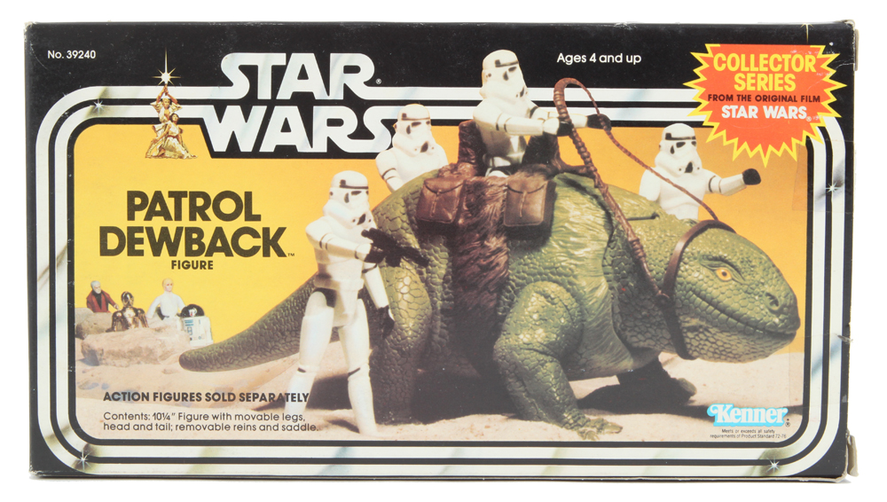 Creatures Patrol Dewback (Star Wars, Original Kenner Series, Empire ...
