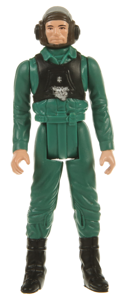 Basic Figures A-Wing Pilot (Star Wars, Kenner Droids, Rebel Alliance ...