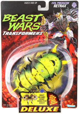 Deluxe Class Retrax (Transformers, Beast Wars, Predacon ...