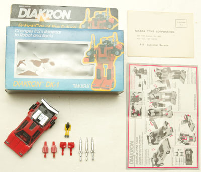 Robot / Cars DK-1 (Diaclone, Diakron, Unknown) | Transformerland.com ...