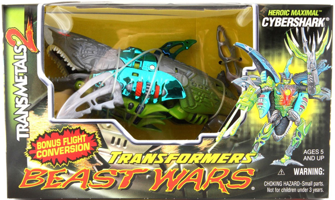 Mega Class Cybershark (Transformers, Beast Wars, Maximal ...