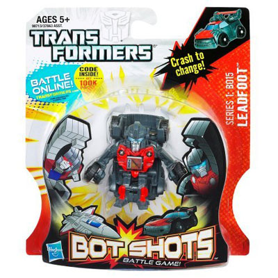 Basic Figures Leadfoot (B015) (Transformers, Bot Shots, Autobot ...
