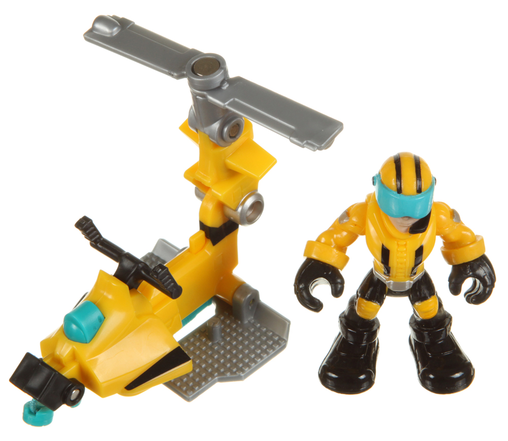 Human Allies Axel Frazier and Microcopter (Transformers, Rescue Bots ...