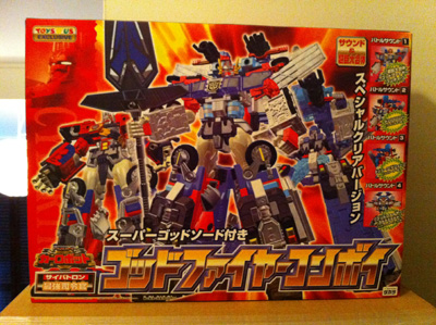 Gift Sets God Fire Convoy Special Clear Version (Transformers, Car ...