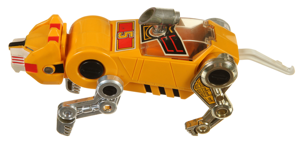 Lion Force (Voltron III, Panosh Place) Yellow Lion (Voltron, Panosh ...