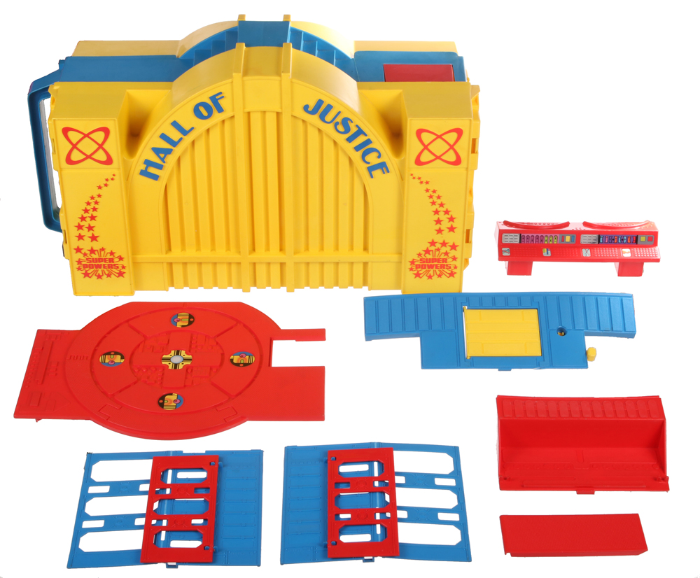 Playsets Hall of Justice (DC Superheroes, Kenner Super Powers, Good ...