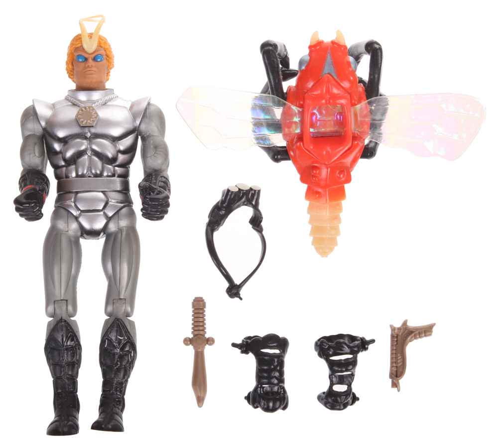 Basic Figures Night Fighting Dargon and Parafly (Sectaurs, Shining ...