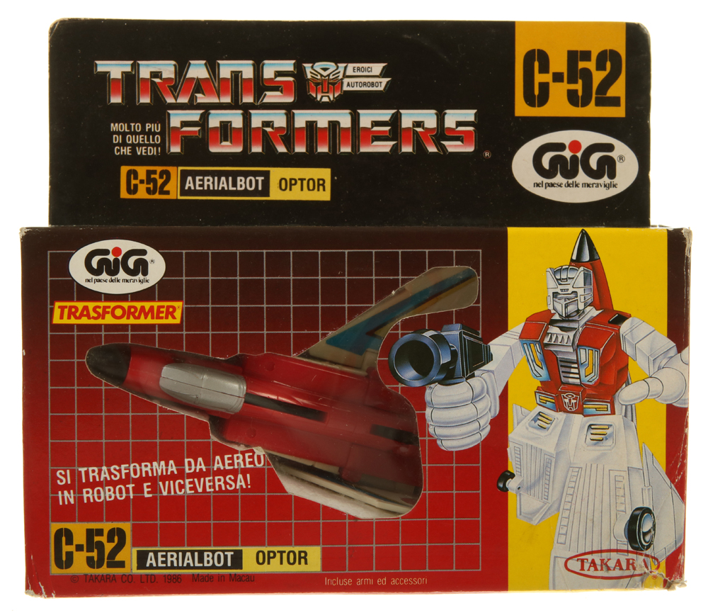 Airbots (Superion) Firebolt (C-52) (Transformers, G1 - Transformers ...